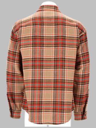 Dsquared2 Plaid Military Shirt - Beige