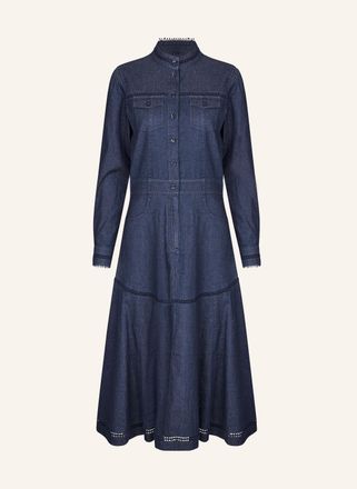 Kudibal Copenhagen Dea Kudibal Jeanskleid Augusta Mit Spitze blau
