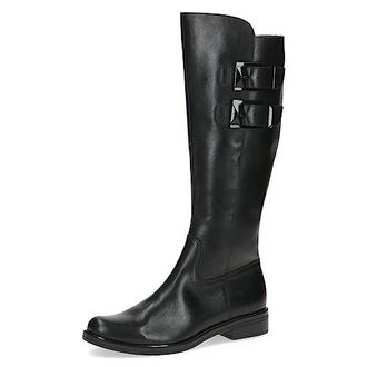 Caprice Femme 9-25501-41 Bottes Plates, Noir, 40.5 EU