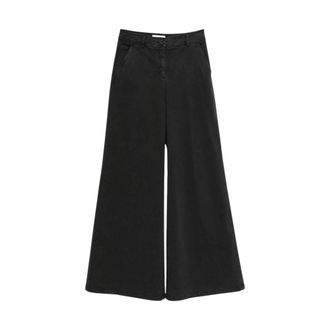 Via Masini 80 Weite Hose - - Trousers - Damen - Schwarzk - XS