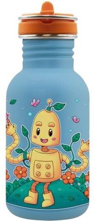 Laken Botella acero tap&oacute;n Flow 0,5L Eco robot