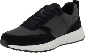 Geox Herren U VOLPIANO A Sneaker, Black, 43 EU