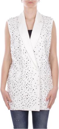 John Richmond Femme, Vestes, Blanc, Taille: 36 FR John Richmond Vestes White