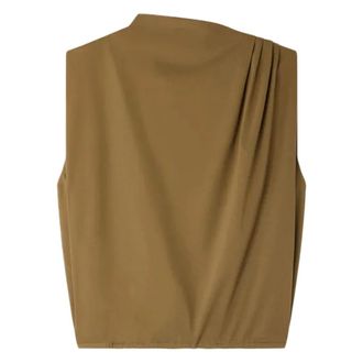 SOEUR Soeur, Femme, Tops, Vert, Taille: 42 FR Idris Draped Top