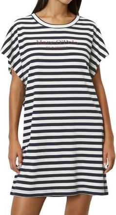 Marc O'Polo Marc O´Polo Robe Mix&Match T-Shirt de Nuit, Bleu Marine/Blanc, XL Femme