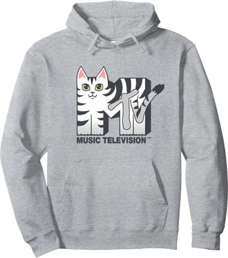 Giesswein Logo Striped Cat Pullover Hoodie
