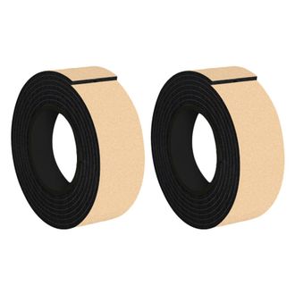 SOLUSTRE 2 Rollen 2 Rollen Zuschneidbare Eva M&ouml;belgleiter Selbstklebend 4cm Breit Ger&auml;uschd&auml;mpfend rutschfeste Bodenschoner f&uuml;r Hartholz- Fliesen und Teppichb&ouml;