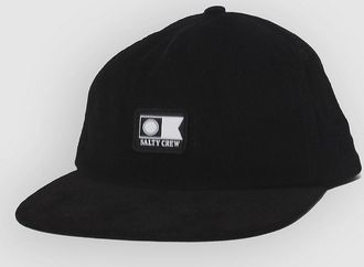 Salty Crew Flagship Cord Snapback Cap black