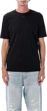 Diesel Homme, Tops, Noir, Taille: L Graphic Logo Crew Neck T-Shirt