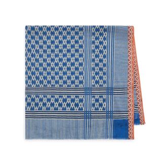 Maliparmi Maliparmi, Femme, Accessoires, Bleu, Taille: ONE Size Collection Print Scarf 90x90