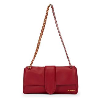 Jacquemus Femme, Sacs, Rouge, Taille: ONE Size Le Bambino Chaine Shoulder Bag