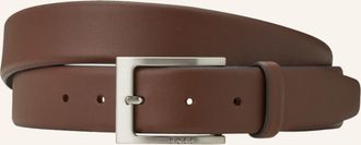 HUGO BOSS Lederg&uuml;rtel Barnabie braun