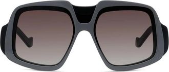 Loewe Femme, Accessoires, Noir, Taille: ONE Size Anagram Mask Lunettes de soleil