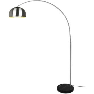 Trio Leuchten Lampadaire Argentina design en arc m&eacute;tal et marbre