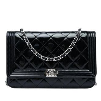 Chanel Pre-owned Boy Wallet on Chain - - Pre-owned - Damen - Schwarzk - ONE SIZE