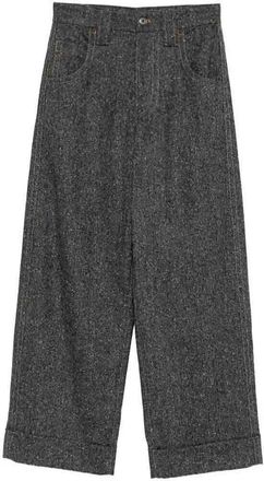 Brunello Cucinelli Pantalons D&eacute;contract&eacute;s - Gris