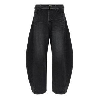 sacai Extra Leg Jeans - - Jeans - Damen - Schwarzk - L