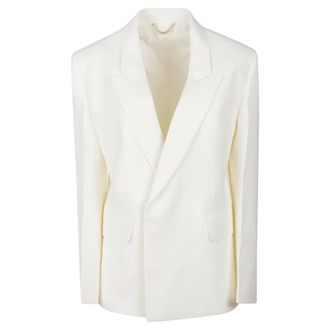 Victoria Beckham Damen, Jacken, Wei&szlig;, XSGr&ouml;&szlig;e