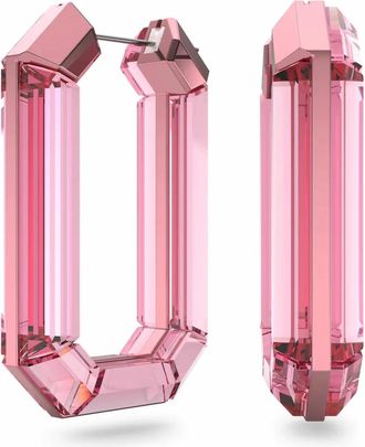 Swarovski Lucent Creolen - - Accessories - Damen - Rosa - ONE SIZE