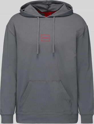 HUGO BOSS Regular Fit Sweatjacke aus Baumwoll-Mix Modell Laze Hoodie