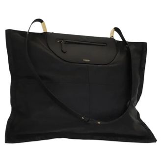 Burberry Pre-owned Leder-Schultertasche - - Pre-owned - Damen - Schwarzk - ONE SIZE