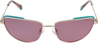 Polaroid Femme, Accessoires, Jaune, Taille: 57 MM PLD 6129/S EYR Lunettes de soleil