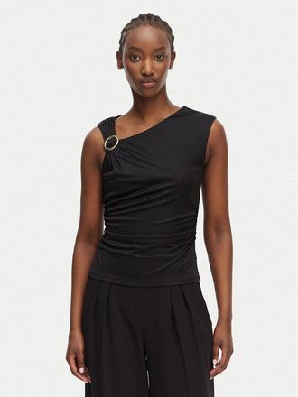 Guess Top G6GP02 K3068 Schwarz Slim Fit