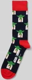 Happy Socks Socken aus elastischem Baumwoll-Mix mit Allover-Muster