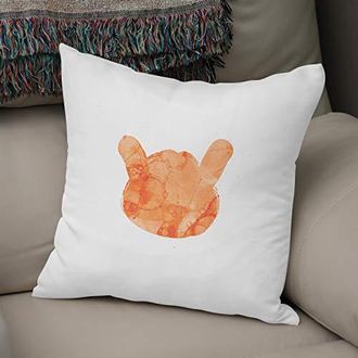 Bonamaison Le Jardin du Lin Kissen Zierkissenbezug Kissenbezug, Weich Bequem, Für Zuhause Autos Büro Sofa Wohnzimmer Couch Schlafzimmer Dekor, 43x43 Cm - Entworf