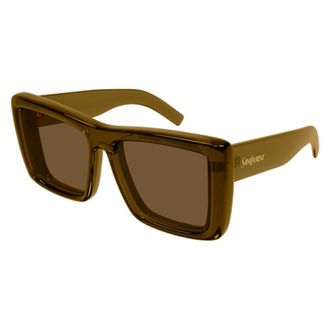 Saint Laurent Eyewear SL900HOWL Sunglasses - Khaki