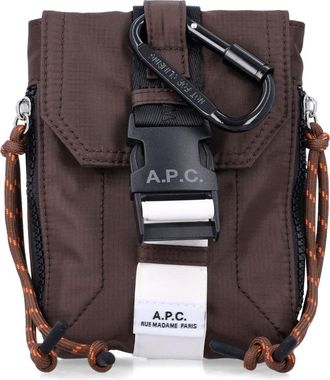 A.P.C. A.p.c., Homme, Sacs, Brun, Taille: ONE Size Trek Crossbody Pouch