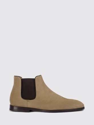 Doucal's Chelsea-Boots aus Kalbsveloursleder mit Ledersohle