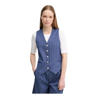 La Petite Francaise Damen, Jacken, Blau, MGr&ouml;&szlig;e