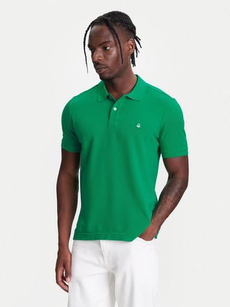 Benetton United Colors Of Benetton Poloshirt 3089J3179 Grün Regular Fit