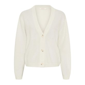 BTF-CPH Btfcph, Femme, Pulls, Blanc, Taille: 40 FR Fine Knit Cashmere Cardigan