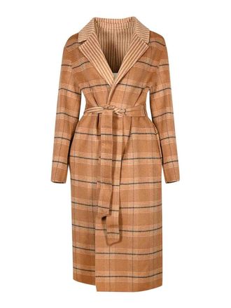 Twinset Manteau Au Genou - Noir