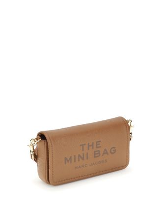 Marc Jacobs Womens The Mini Bag Shoulder Argan Oil Calf Leather Bos Taurus
