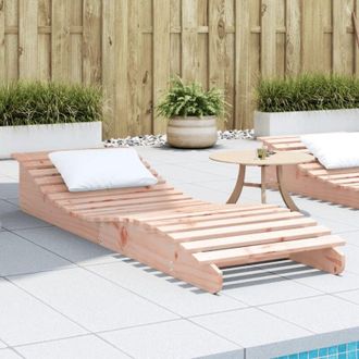 vidaXL vidaXL Chaise longue 205x60x31,5 cm bois massif de douglas