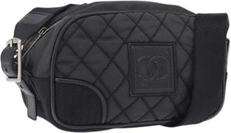 Chanel Sac bandouli&egrave;re vintage doccasion - Femme - Pre-owned - Noir - Taille: ONE Size