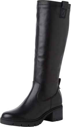 Tamaris Damen Stiefel Leder schwarz 38