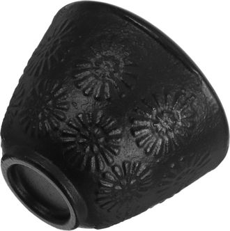 Cabilock Tee Tasse Aus Gusseisen Vintage Stil Schwarz F&uuml;r Tee Kaffee Chinesischer Stil Tasse Kleine Eisentasse Espressotasse Japanische Teetasse