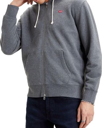 Levi's Herren Hoodie Zip UP, Größe:XL, Farben:Charcoal Heather xx