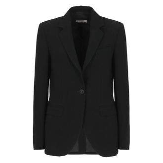 Alberto Biani Einknopf-Sakko - - Jackets - Damen - Schwarzk - S
