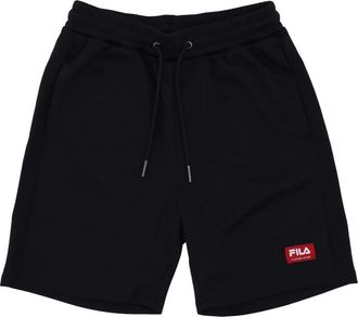 Fila Schwarze Beauty Elastische Taille Shorts - - Shorts - Herren - Schwarzk - XL
