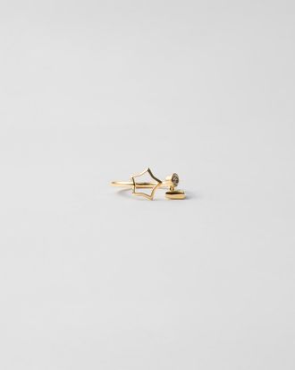 Prada Ring aus Metall