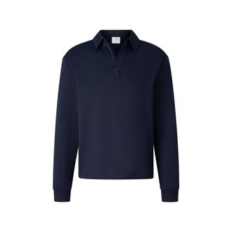 Bogner Polo-Sweatshirt Lionel f&uuml;r Herren - Navy-Blau - 3XL