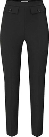 Elisabetta Franchi Pantalon - Femme - Pantalons - Noir - Taille: 46 FR