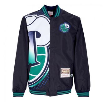 Mitchell & Ness NBA Big Face Bomber Jacke Schwarz - - Jackets - Herren - Mehrfarbig - S