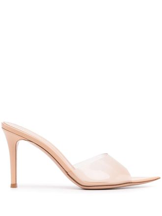 Gianvito Rossi mules Elle 85 mm - Tons neutres