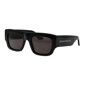 Alexander McQueen Am0449S Sonnenbrille - - Accessories - Herren - Schwarzk - 53 MM